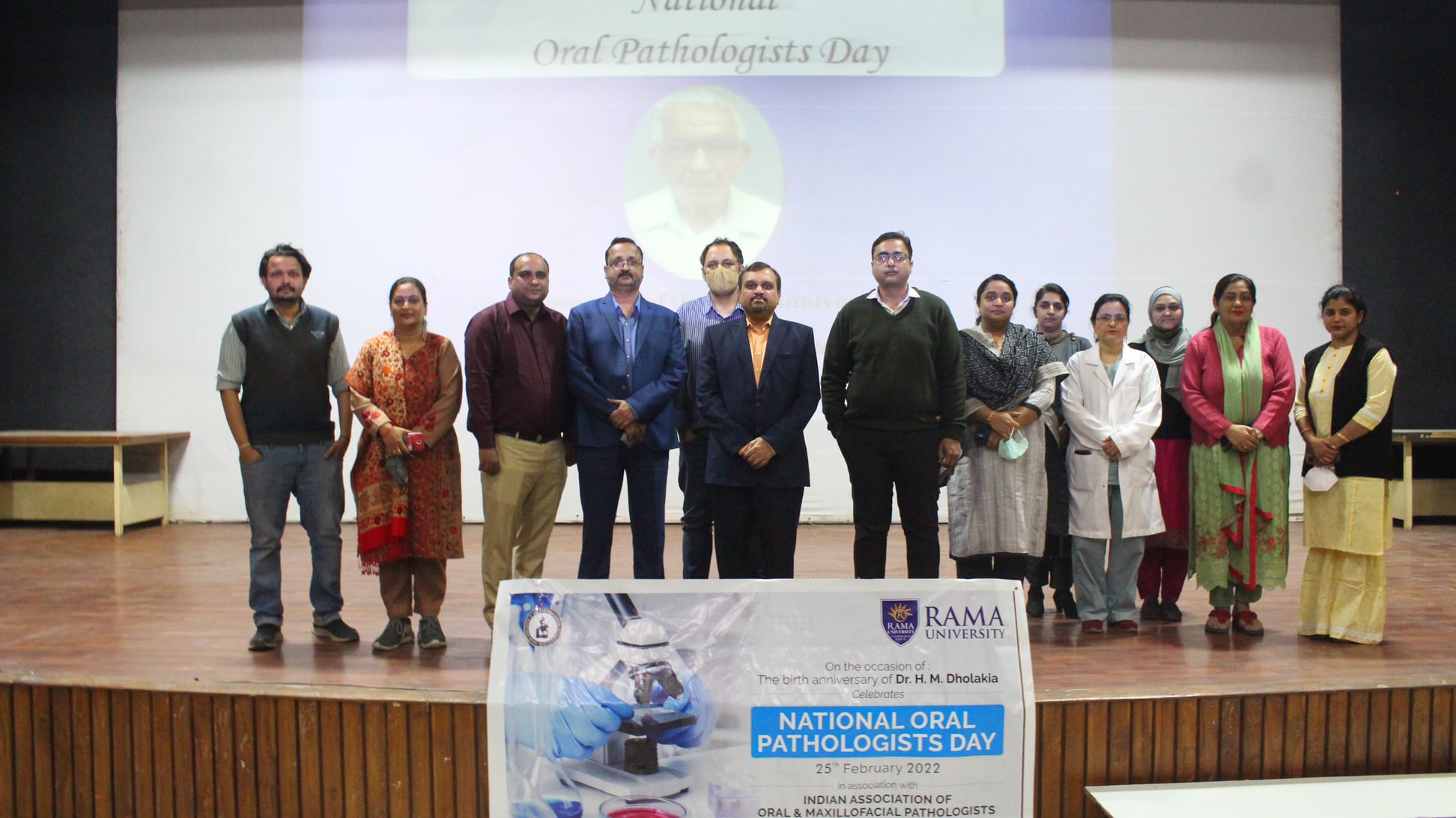 Celebration of National Oral Pathologist by the Department of Oral ...