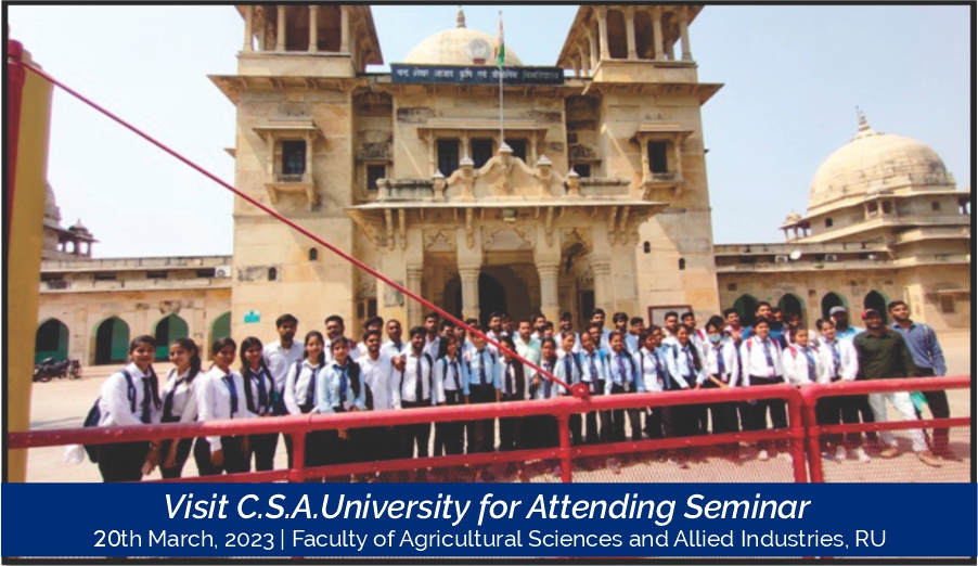 Rama University Students Explore the Potential of Millet Exports at CSA ...