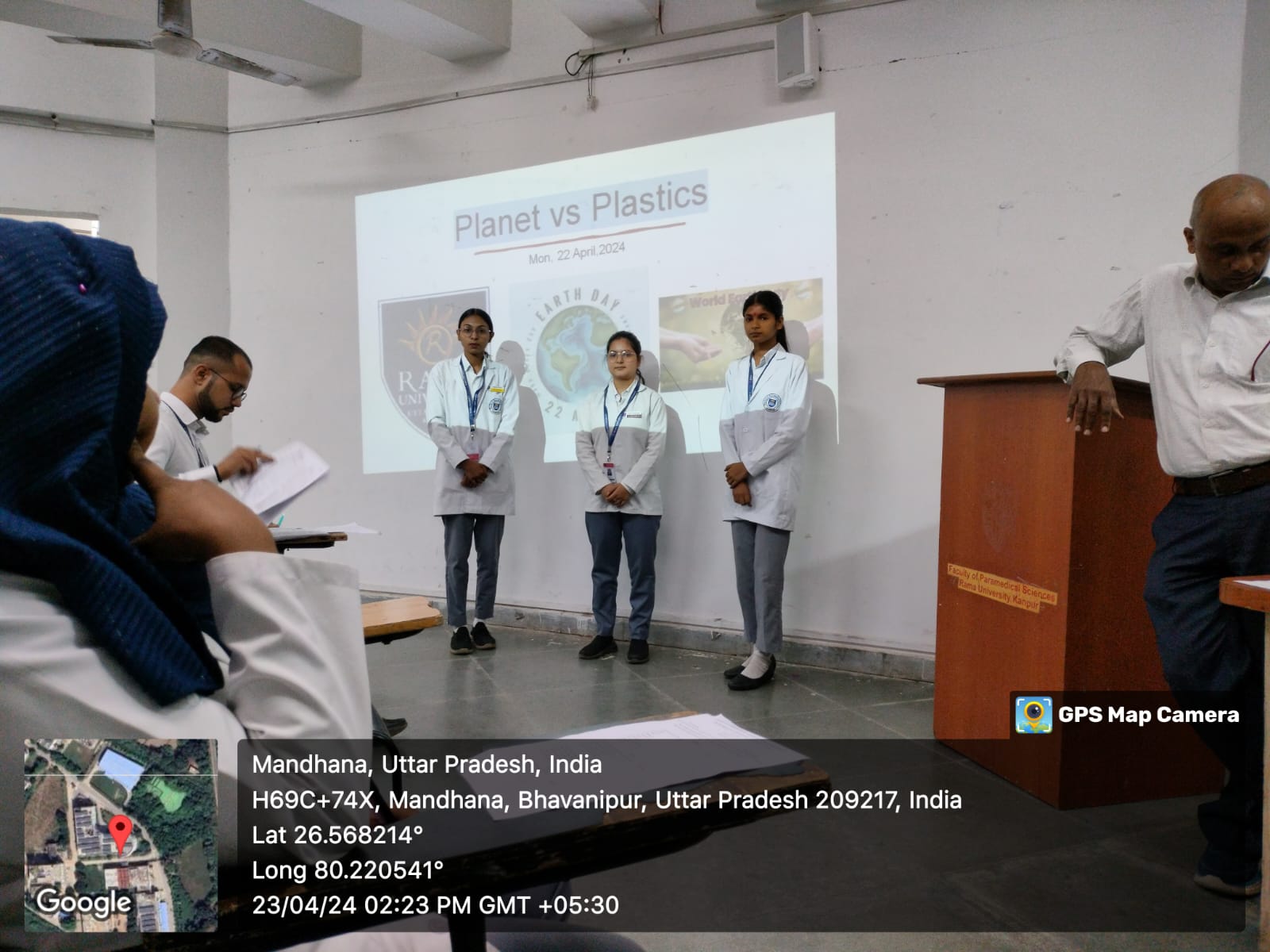 Rama Institute of Paramedical Sciences Hosts World Earth Day Event