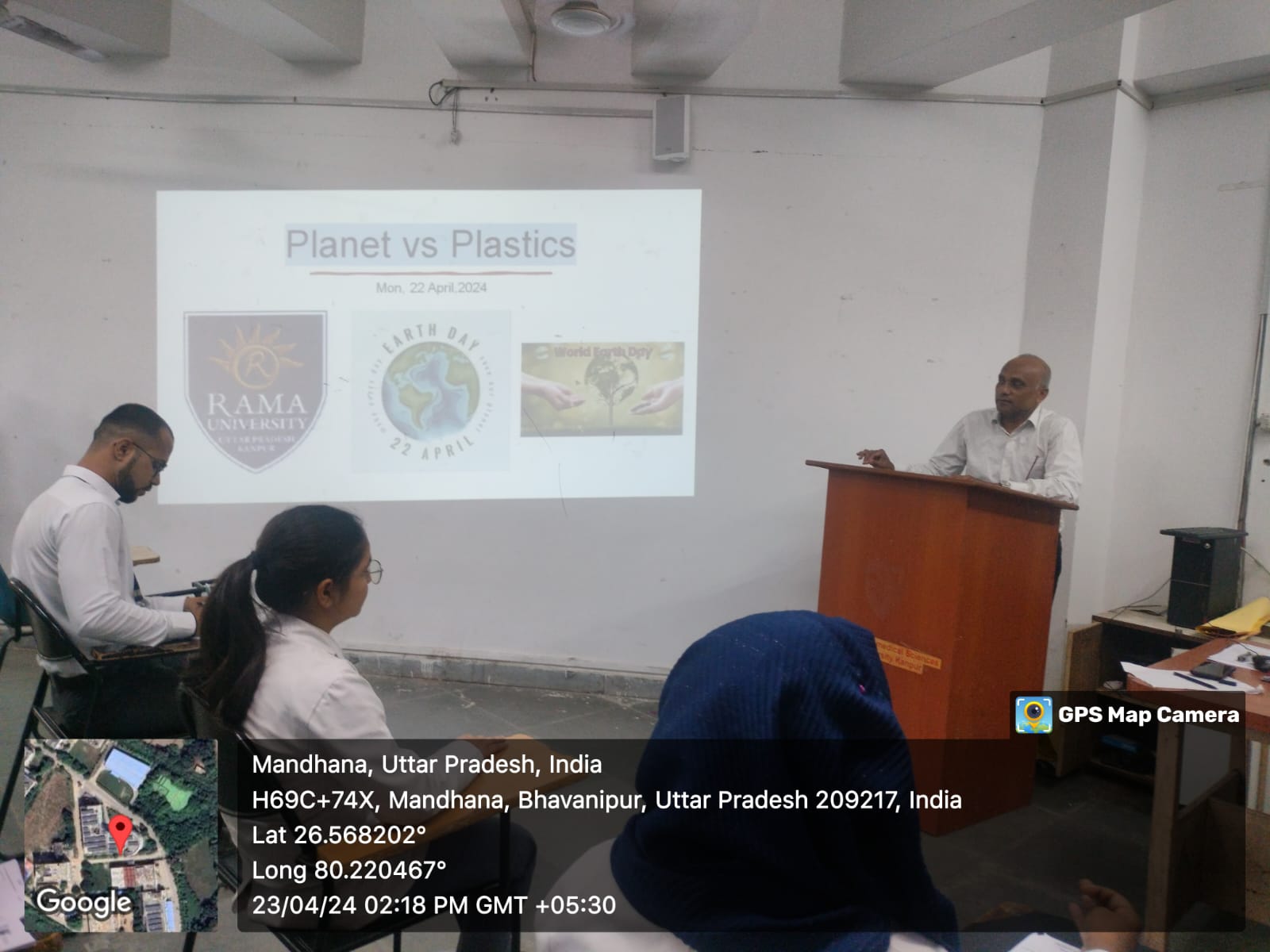 Rama Institute of Paramedical Sciences Hosts World Earth Day Event